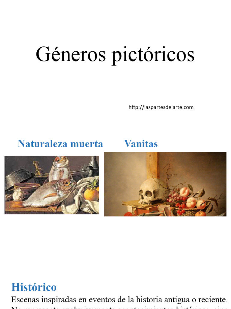 Géneros Pictóricos | PDF | Ficción general