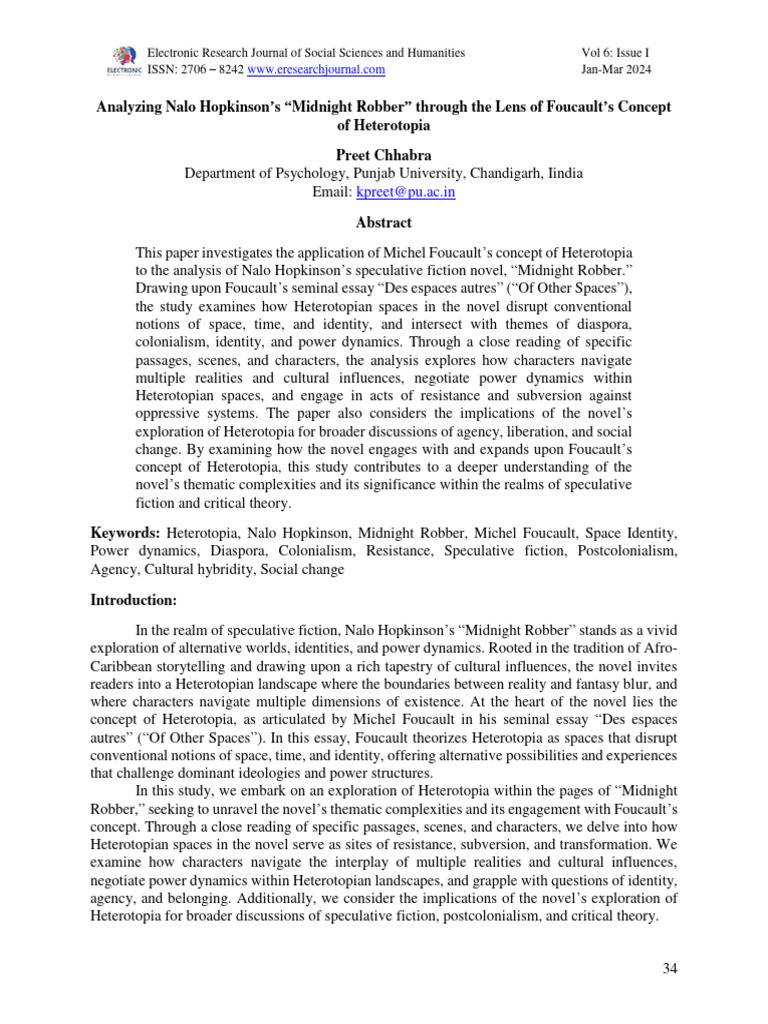 Analyzing Nalo Hopkinson | PDF | Intersectionality | Narrative