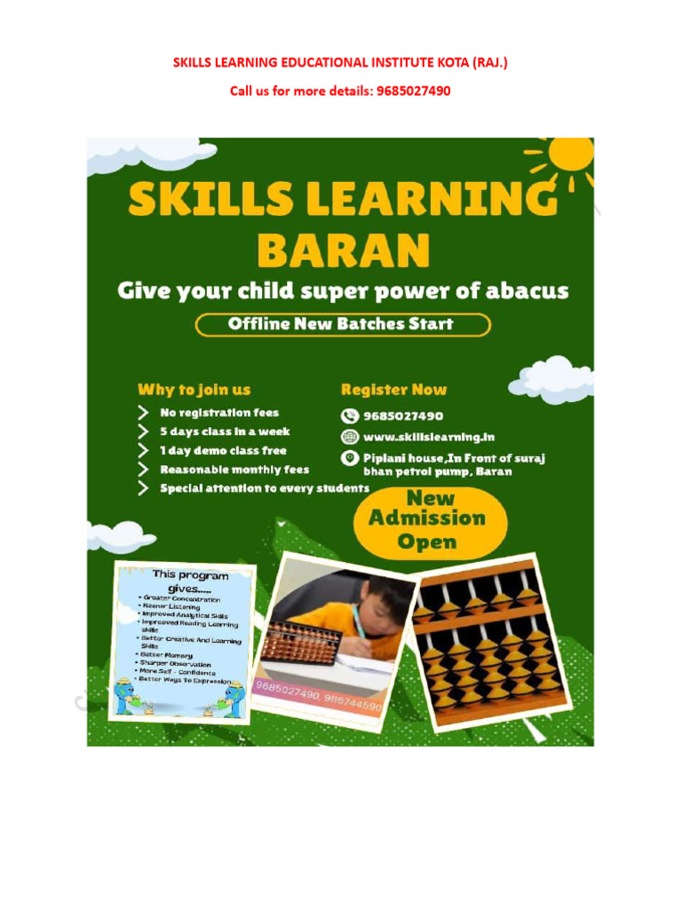 FREE Abacus Model Question Paper With Answers For Abacus 0 Level PDF | PDF