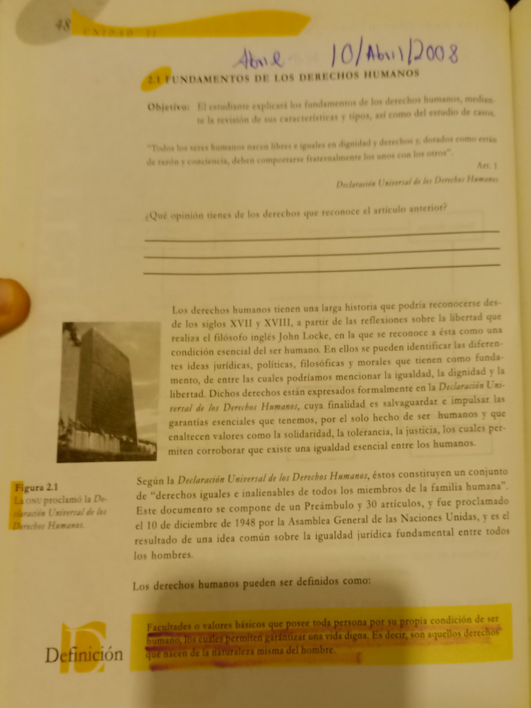 Fundamentos y Tipos de Derechos Humanos | PDF | Derechos humanos | Derechos