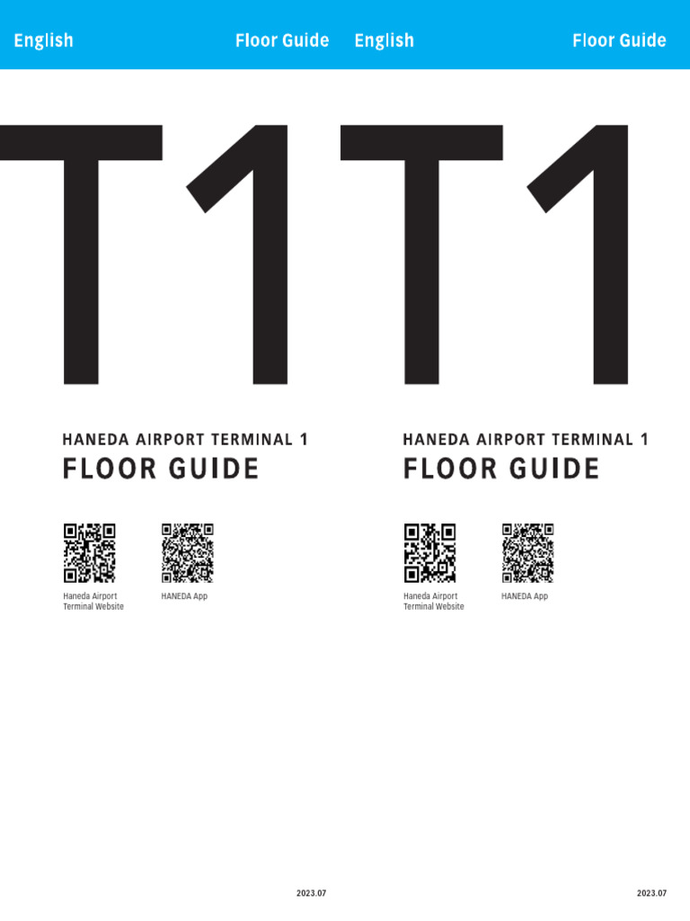 Haneda Airport Map | PDF | Airport | Ramen