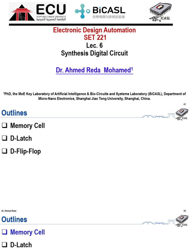 Set221 Lec 06 Cmos Vlsi Design Pdf Computer Memory Integrated Circuit