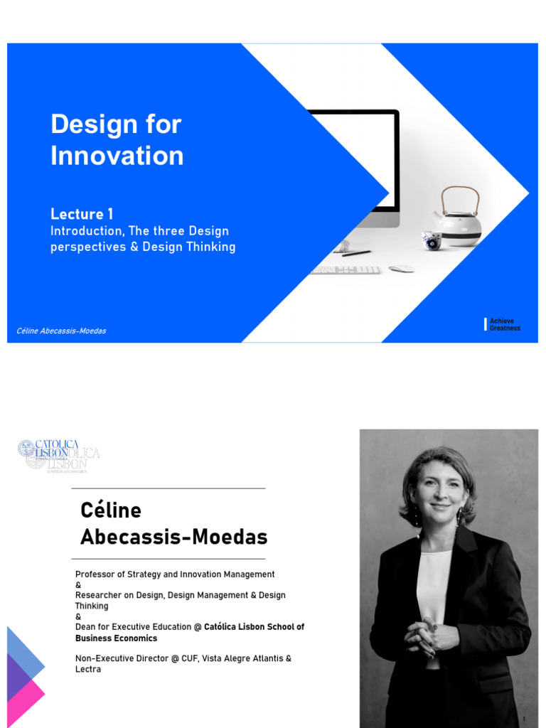 Design For Innovation Overview Pdf Design Thinking Innovation