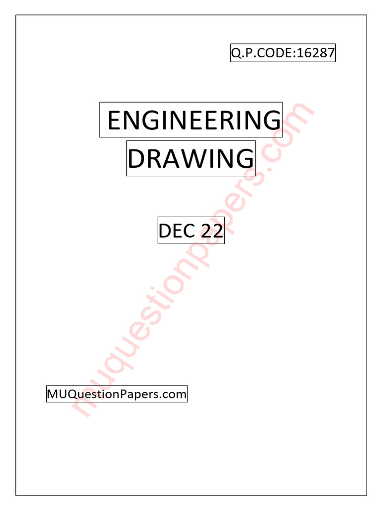 Be - First Year Engineering - Semester 2 - 2022 - December - Engineering Graphics Rev 2019c ...