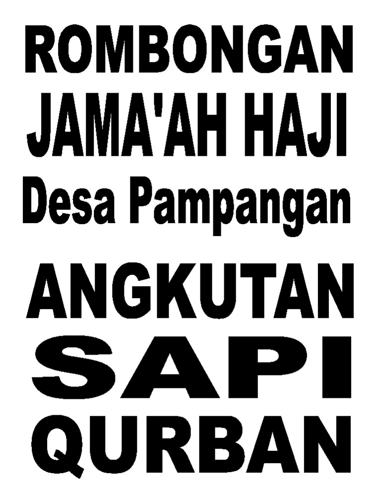 Tulisan Jama'Ah Haji | PDF