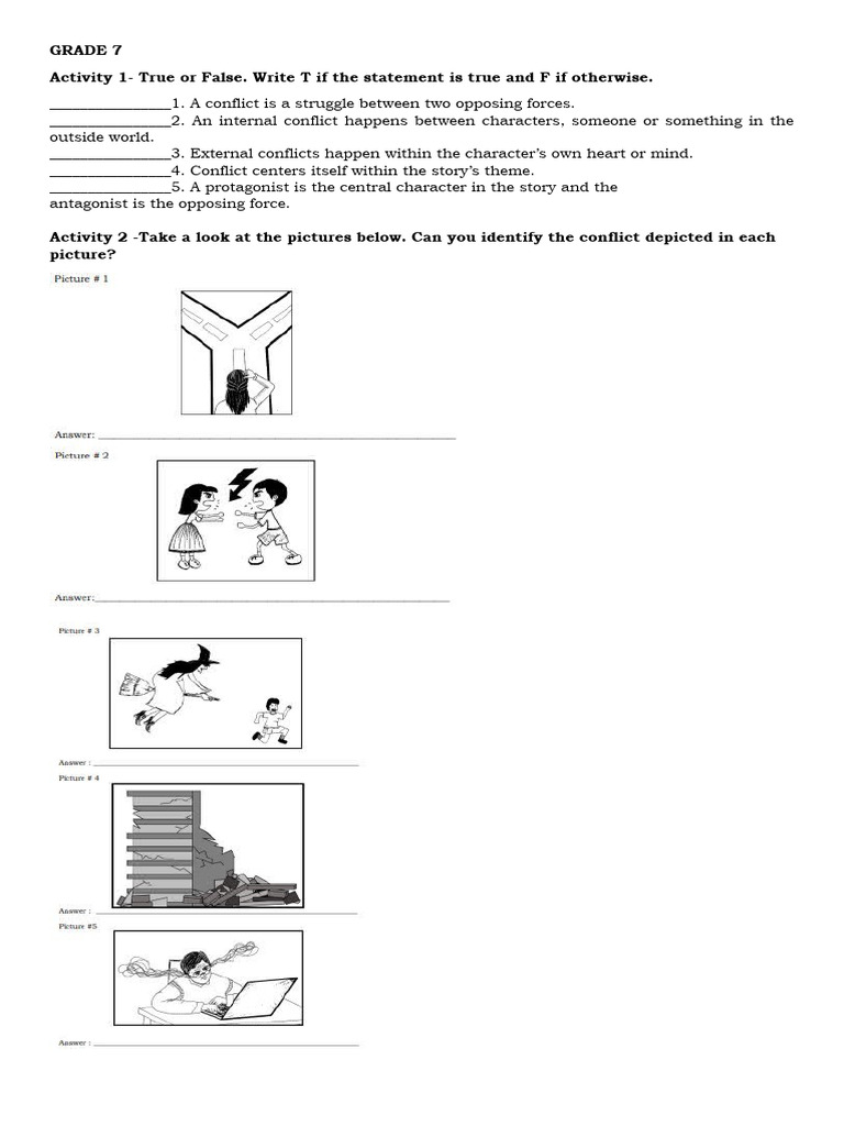 Grade 7 Activity | PDF | Motivation | Motivational