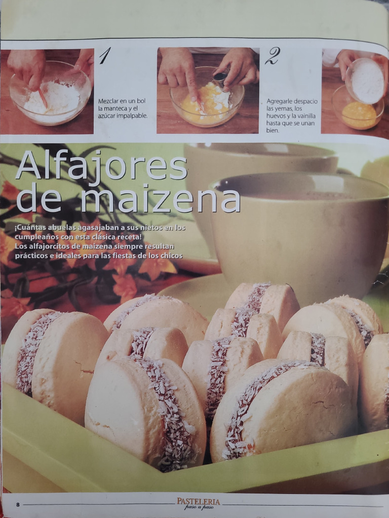 Alfajores de Maicena | PDF | Postres | Cocina
