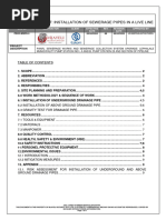 MS For Installation For PVC Perforated Pipes of Underdrain System ...