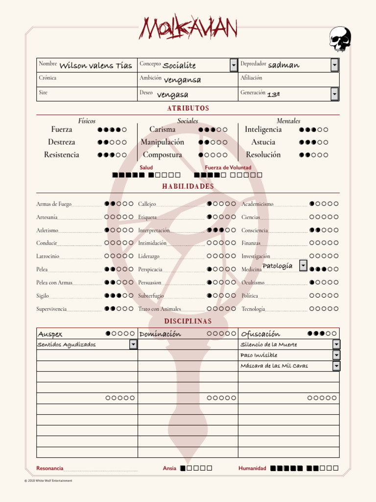 Malkavian Wilson | PDF