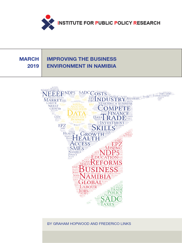 IPPR Improving The Business WEB | PDF | Fiscal Policy | Namibia