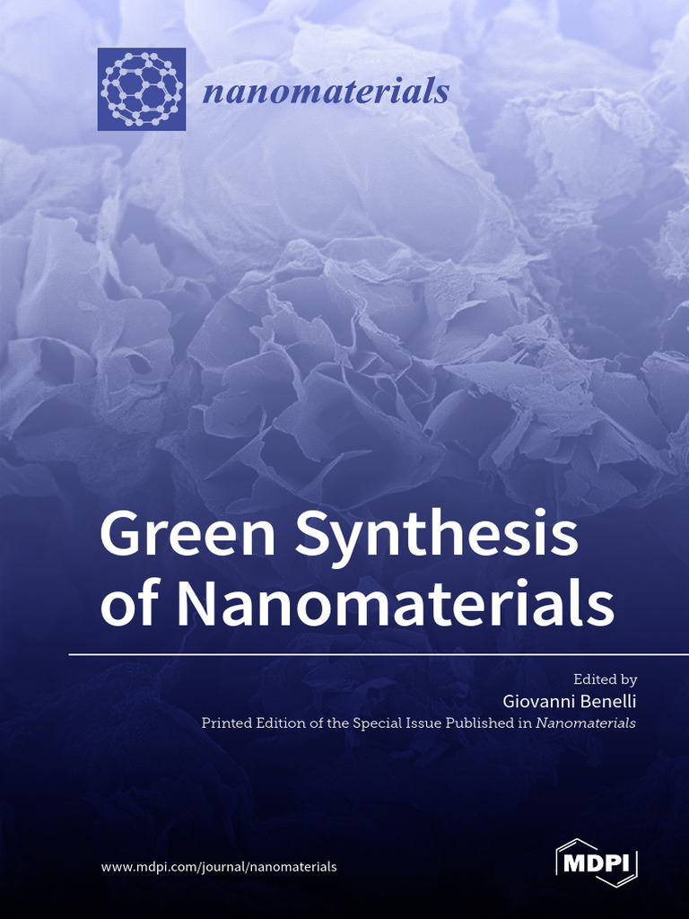 Green Synthesis of Nanomaterials | PDF | Catalysis | Nanoparticle