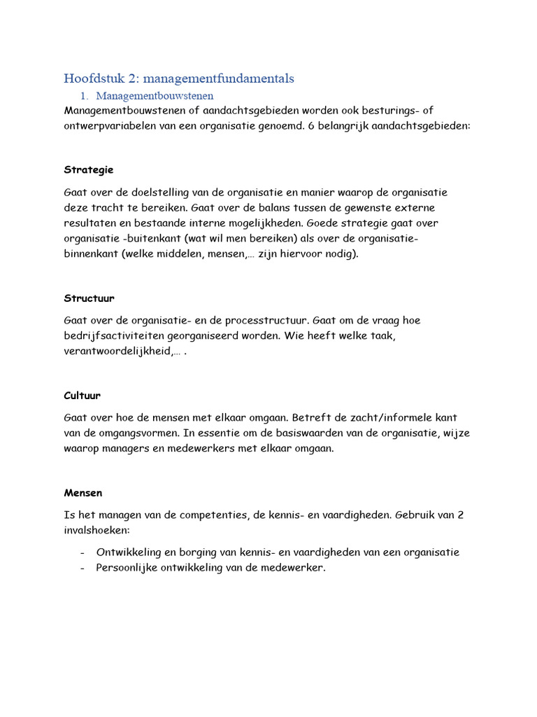 Hoofdstuk 2 | PDF