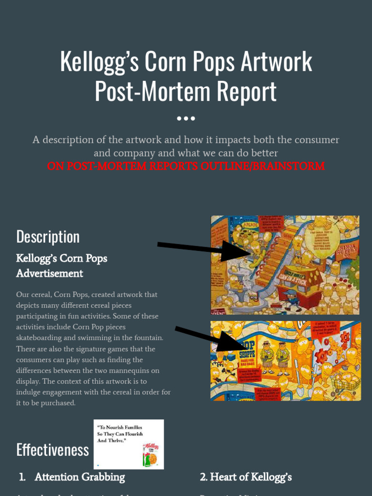 Annotated-Kellogg 27s 20corn 20pops 20post 20mortem 20report 20slides ...