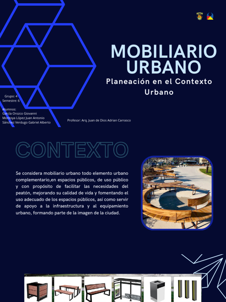Expo Mobiliario Urbano | PDF | Mueble | Residuos