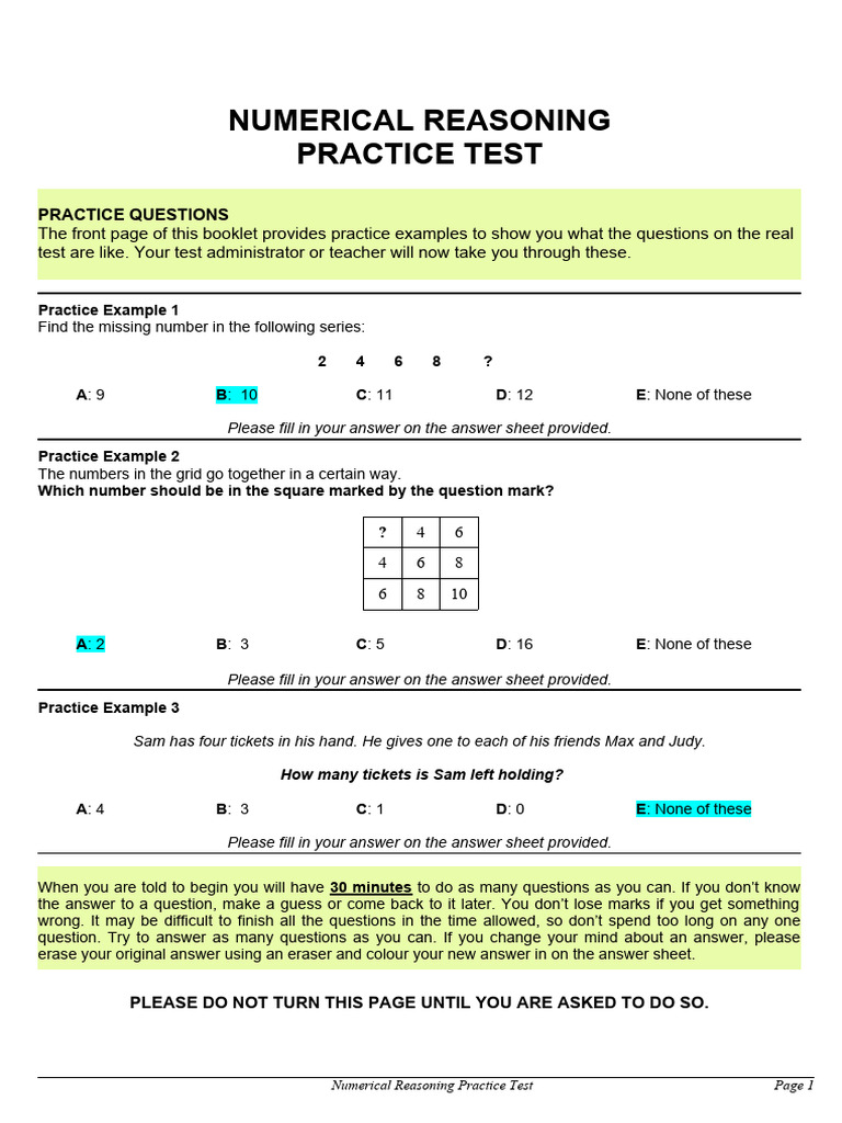 Numerical Reasoning Practice | Download Free PDF | Ships