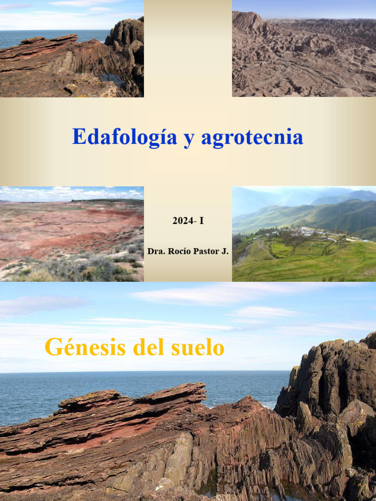 Génesis | PDF | Roca (geología) | Suelo