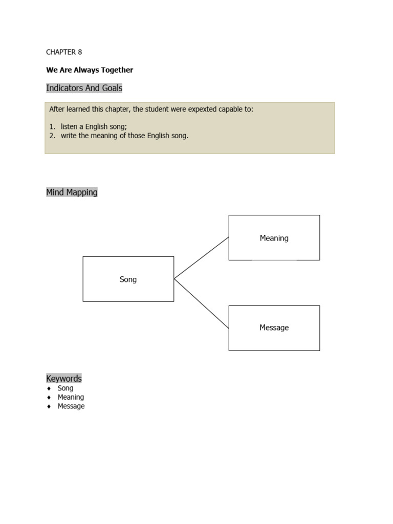 We Are Always Together (Chapter8) | PDF