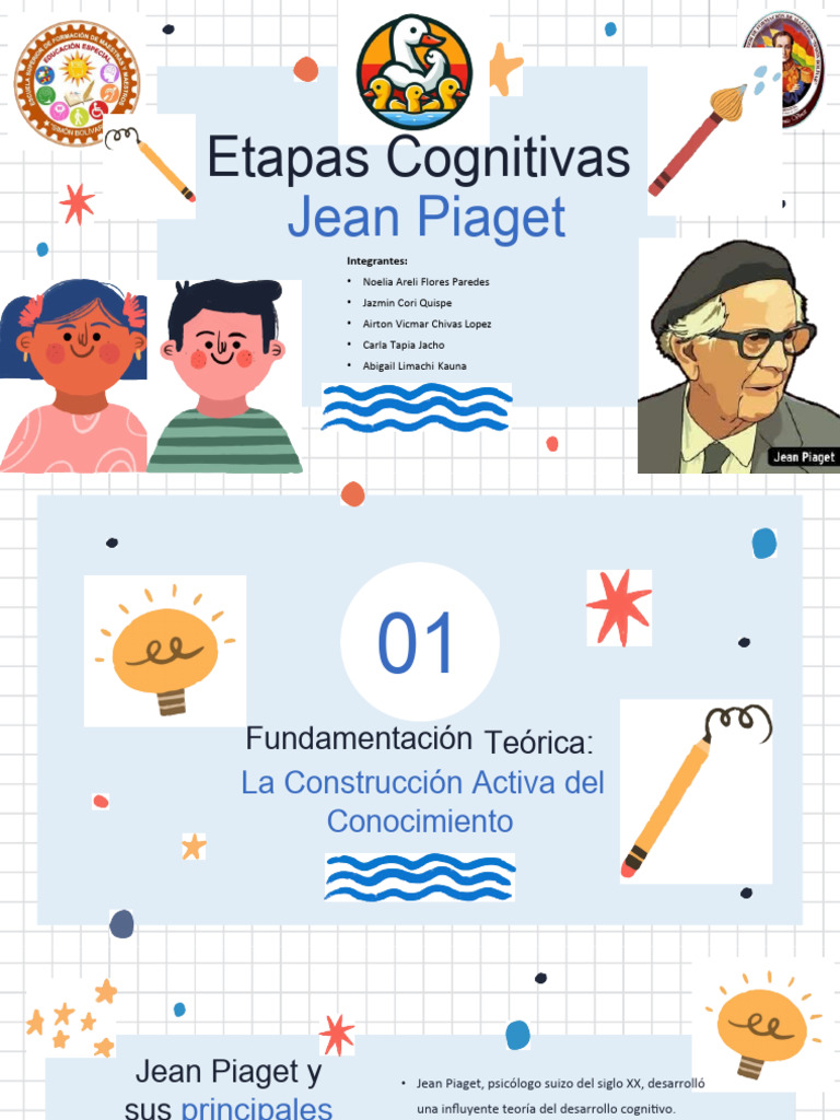 Etapas Cognitivas Jean Piaget | Descargar gratis PDF | Desarrollo ...