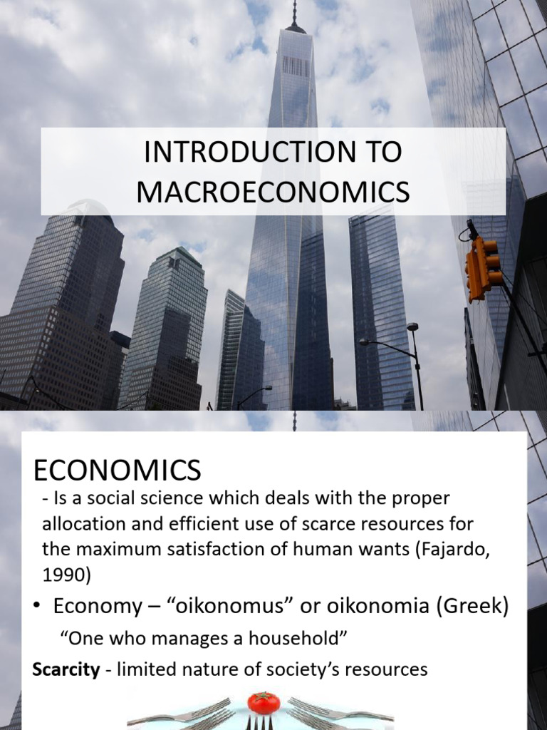 Chap 1 Macroecon | PDF | Goods | Economics