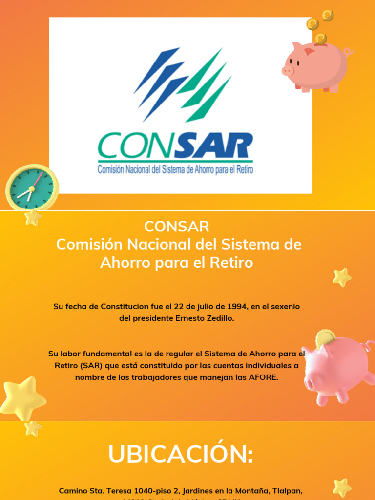 CONSAR | PDF | Ahorro | Pensión