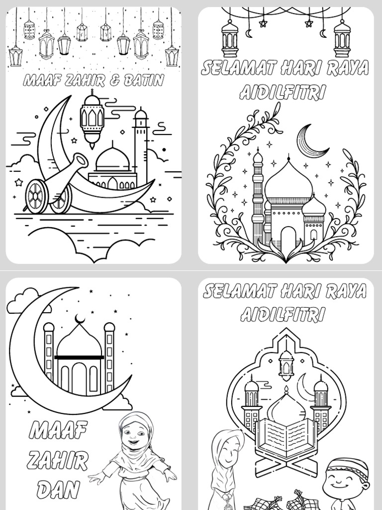 Mewarna Kad Raya | PDF