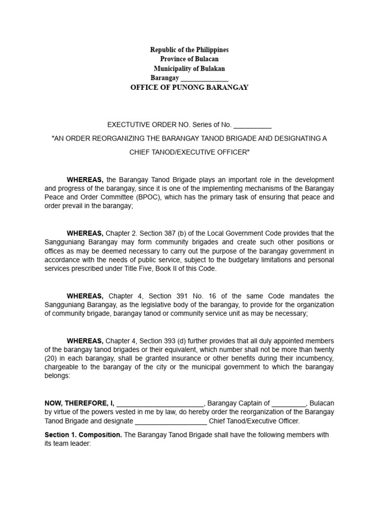 Eo enforcement team | PDF | Legal Documents | Governance