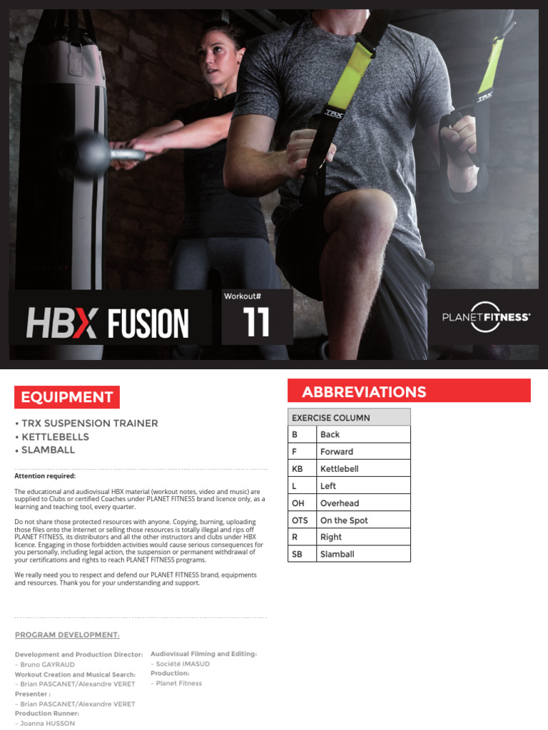 HBX Script Fusion 11 Us | Download Free PDF | Kettlebell | Strength Training