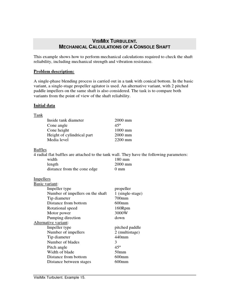 Mechanical Shaft Reliability Guide | PDF | Propeller | Menu (Computing)