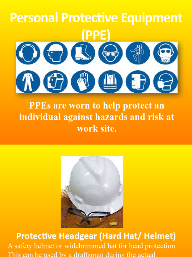 Personal Protective Equipment (PPE) | PDF