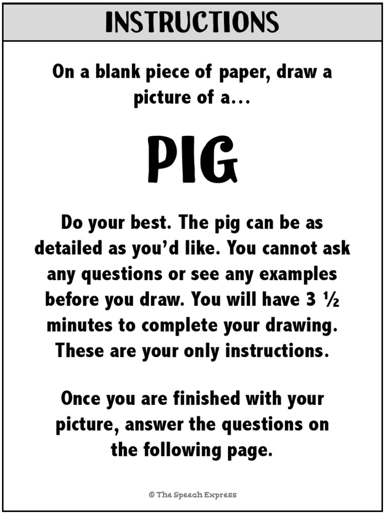 Icebreaker Pig Personality Test | Download Free PDF | Cognition ...