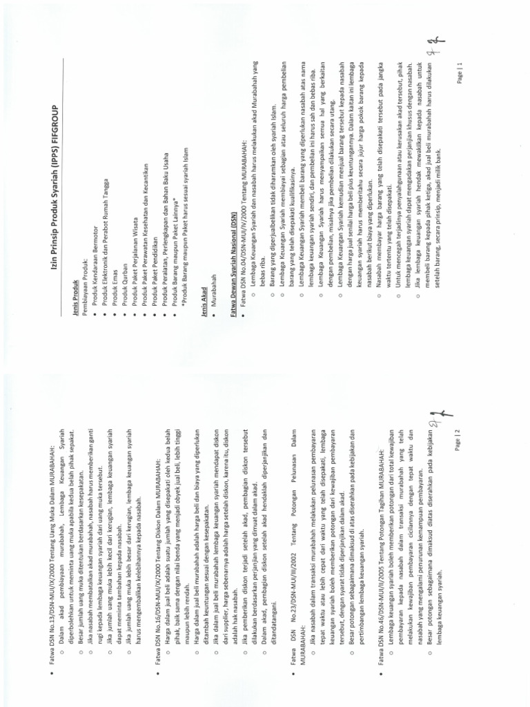 IPPS MURABAHAH Signed by DPS | PDF