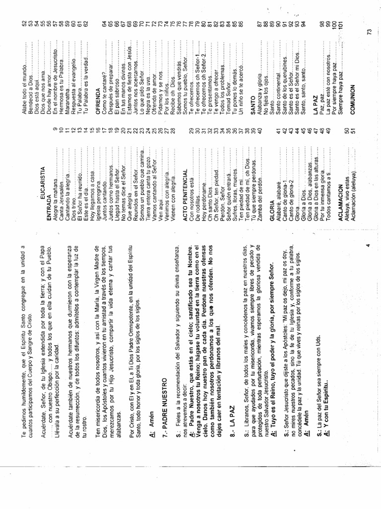 Libro de Cantos Segunda Parte Mas Portada. La Portada Imprimir en Tapa Dura | PDF