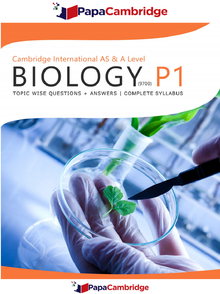 Biology 9700 Paper 1 - Gas Exchange and Smoking | PDF