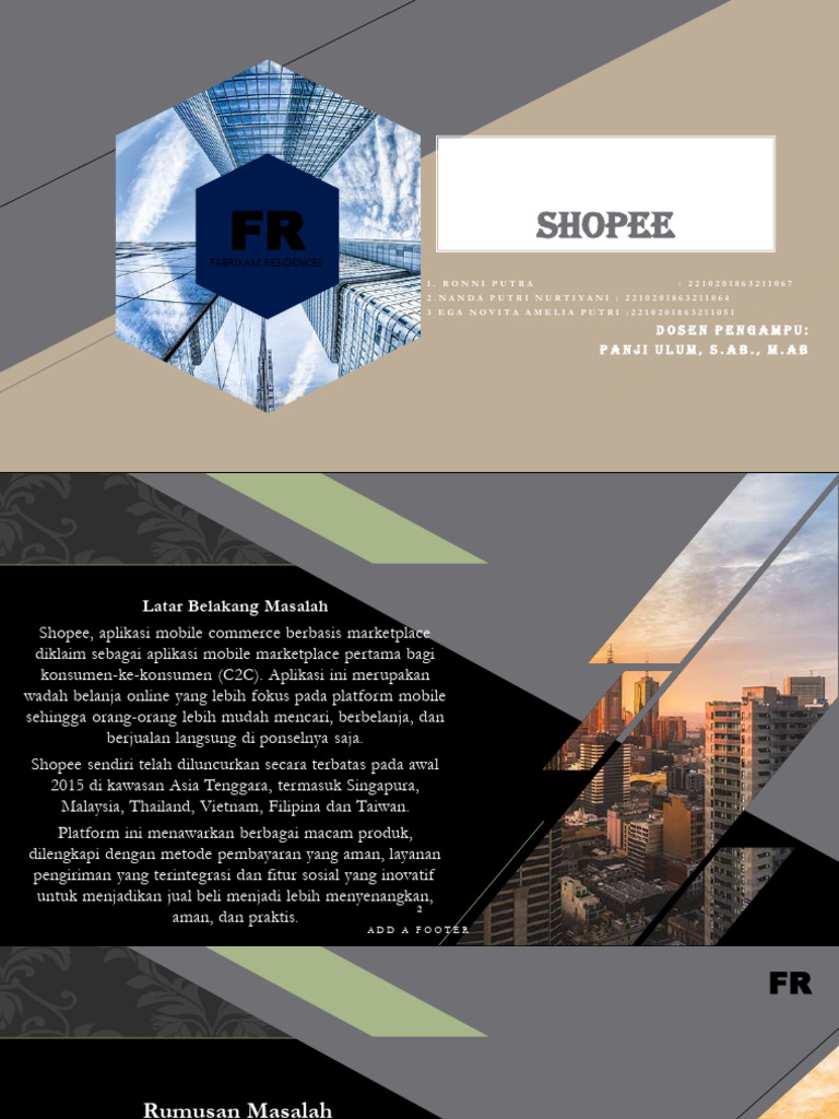 Proses Bisnis Shopee dan Strateginya | PDF