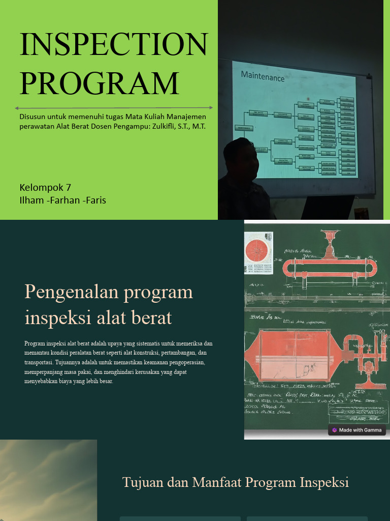 Pengenalan Program Inspeksi Alat Berat | PDF