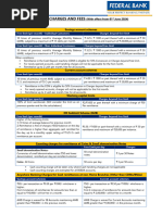 Current Account Charges Schedule 2022 | PDF | Transaction Account | Cheque
