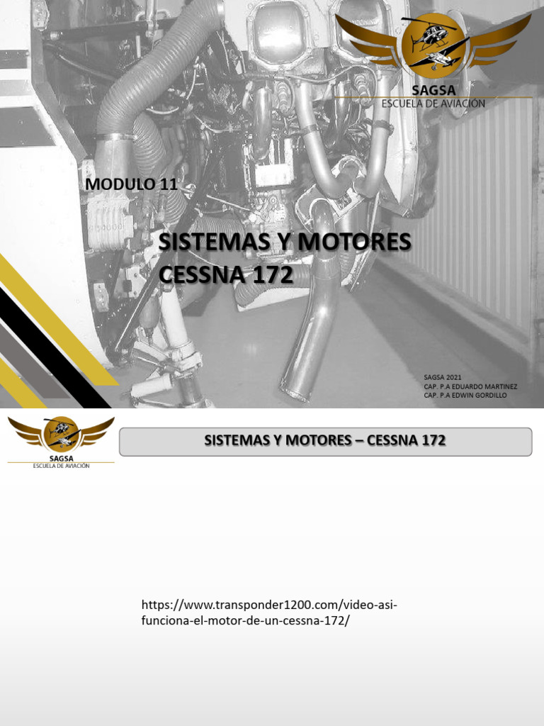 Sistemas y Motores C172 2021 | PDF | Carburador | Inyección de combustible