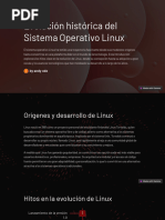 Historia y Evolución de Linux | PDF | Unix | Distribución de Linux