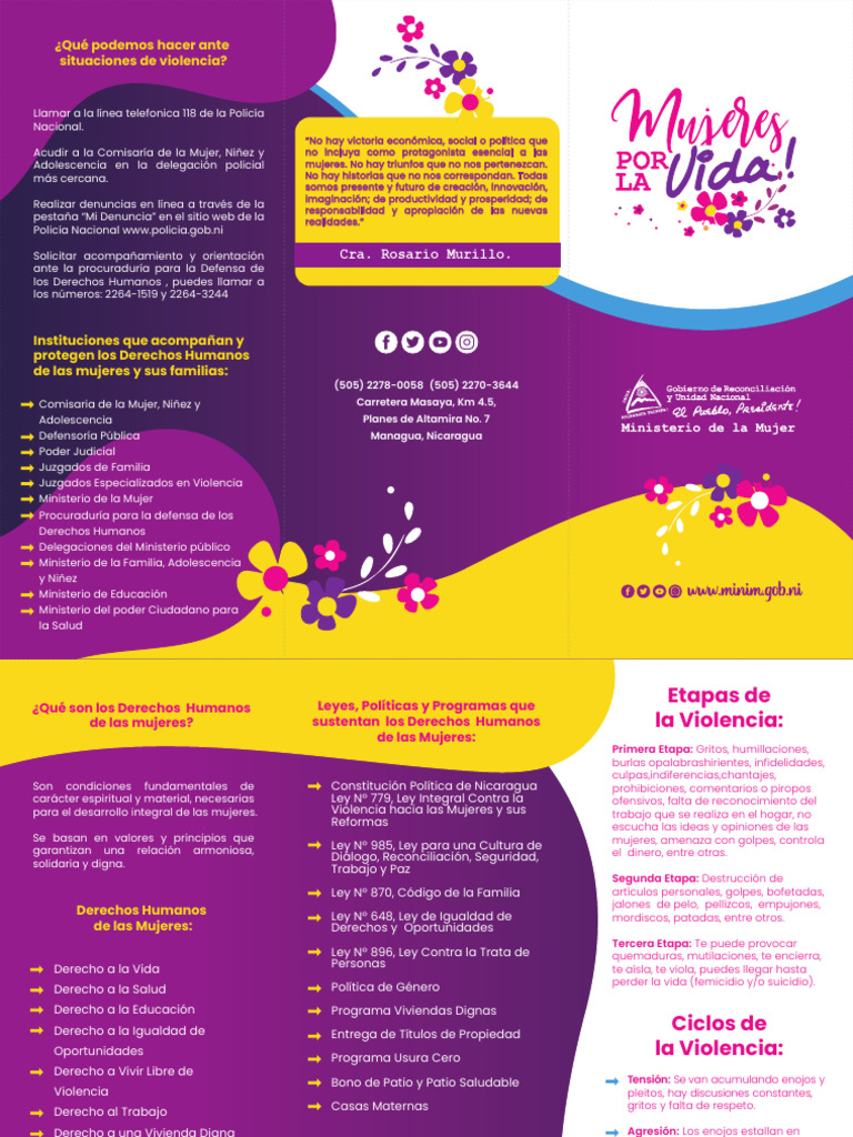 Ley 779 | Descargar gratis PDF | Violencia | Igualdad de género