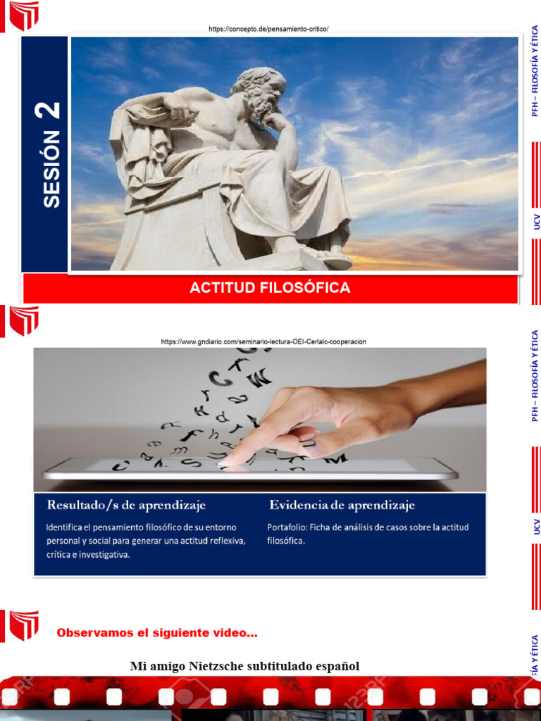 Actitud Filosófica y Realidad | PDF | Platón | Aristóteles