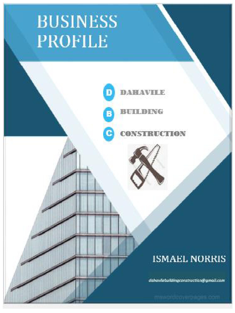 Dahavile Building Construction Profile | PDF | Occupational Safety And ...