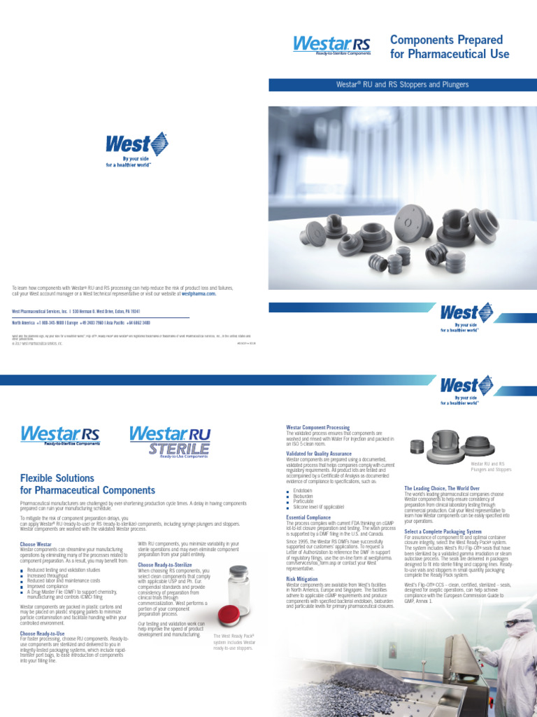 Westar Brochure | PDF | Sterilization (Microbiology) | Packaging And ...