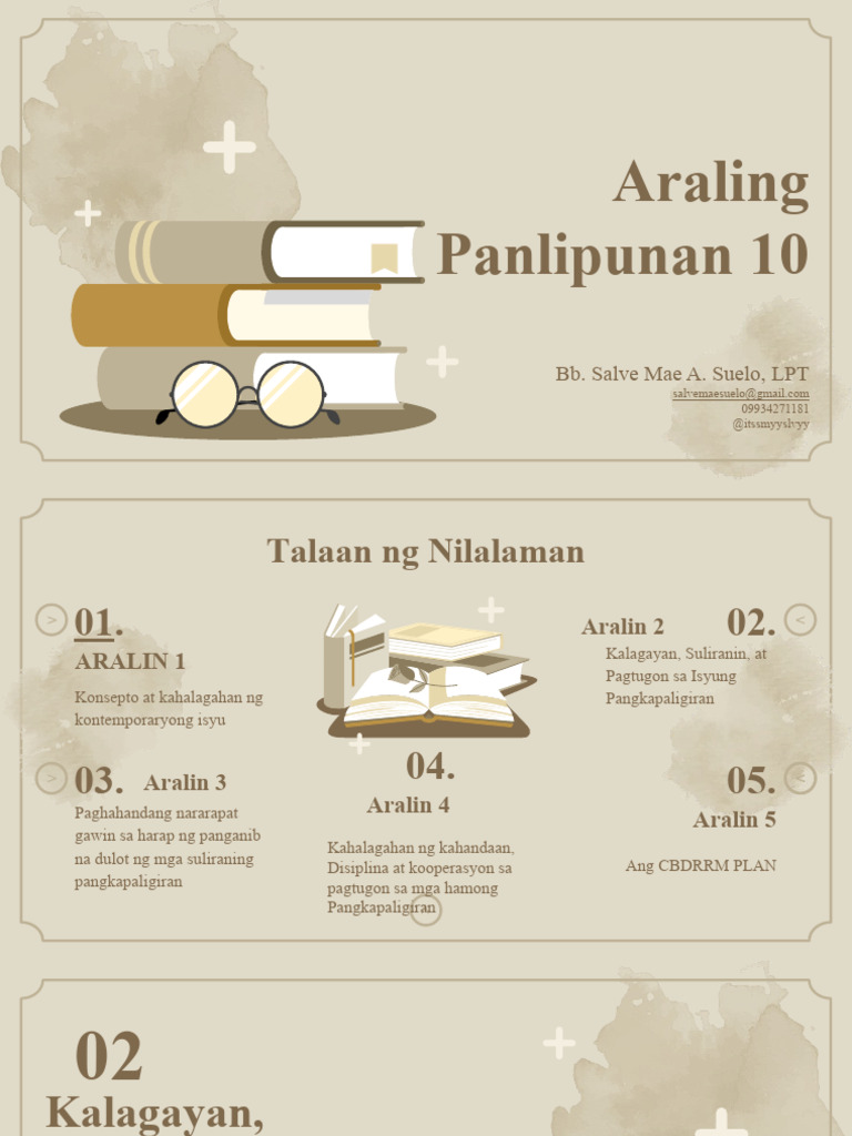 AP10 LESSON - Bb. Salve | PDF