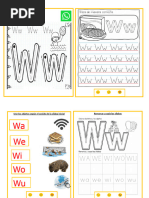 Aprendiendo A Leer 28 Wa, We, Wi, Wo, Wu | PDF