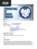 UGFH 1000B Course Outline 2022-23 | PDF | Learning | Textbook