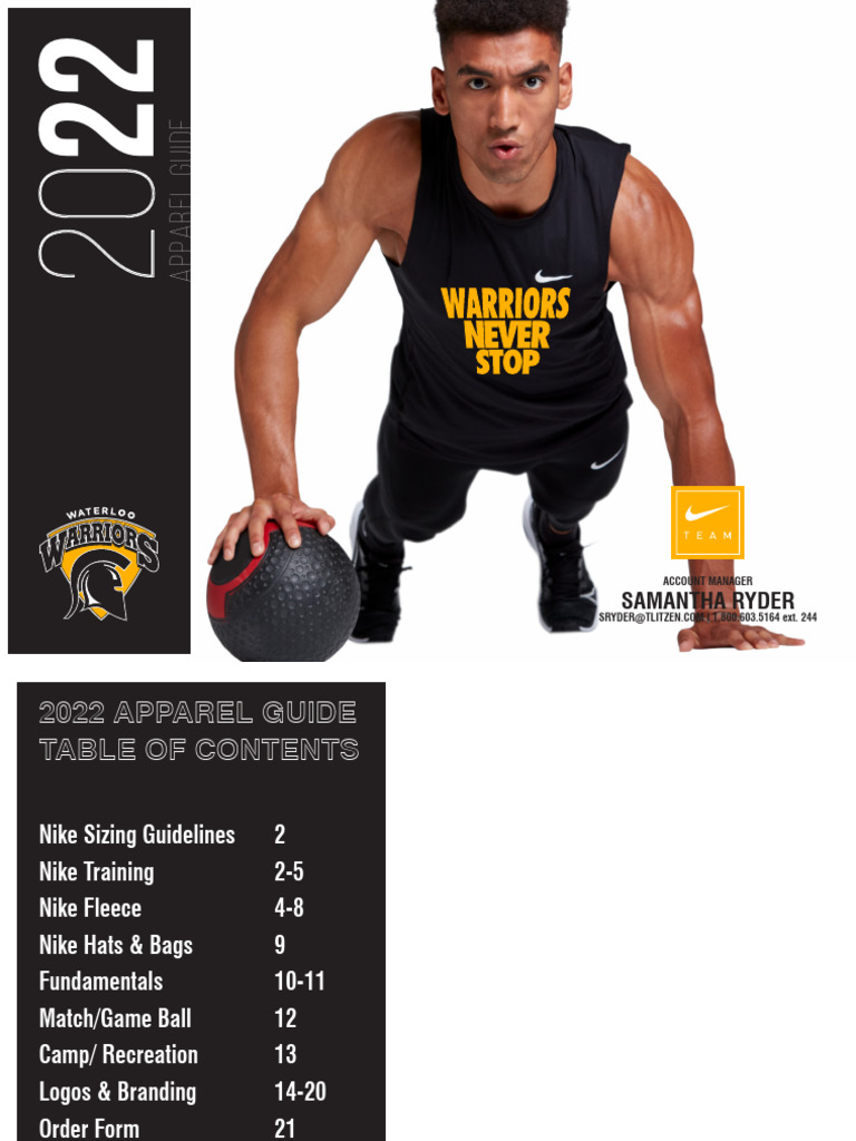 Waterloo Apparel Guide 2022 | PDF | Clothing | Fashion