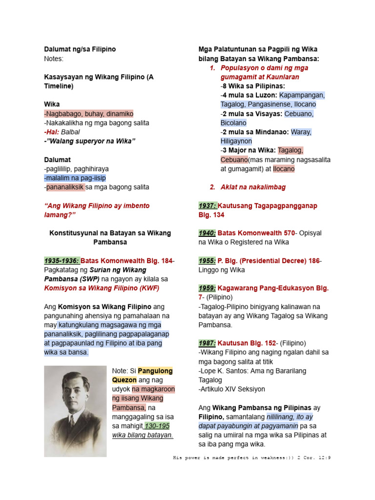 Dalumat NG - Sa Filipino | PDF