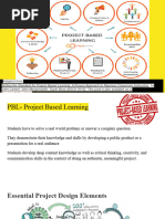 Essential Elements of Gold Standard PBL | PDF | Learning | Knowledge