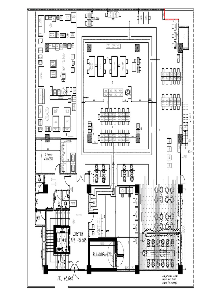 PBT/PPR: Lobby Lift Lift #5 Ruang Brankas | PDF