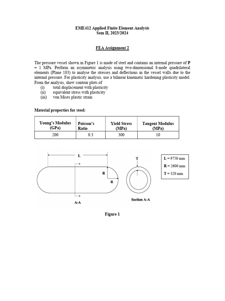 FEA Assignment 2 23-24 | PDF